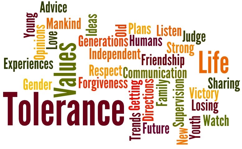 Tolerance is… – Mental Health Matters